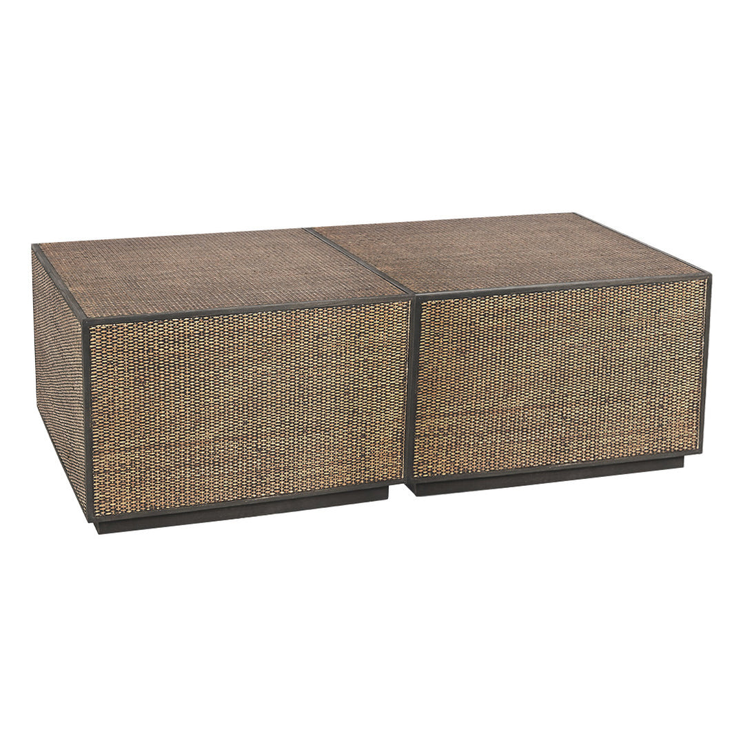 Canvas and Sasson Raffles Cube Coffee Table | Shop Now