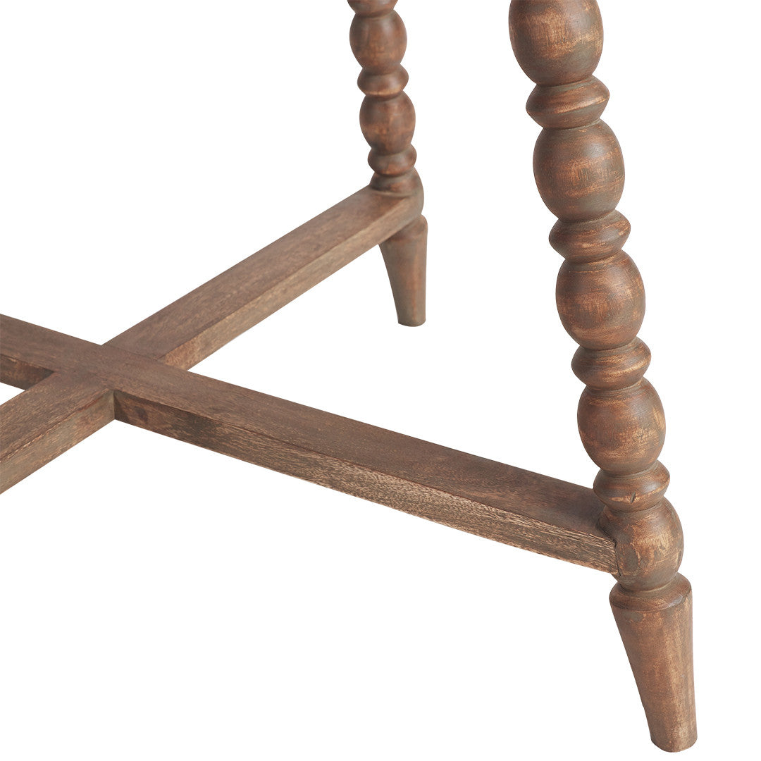 Canvas and Sasson Bobbin Dining Table