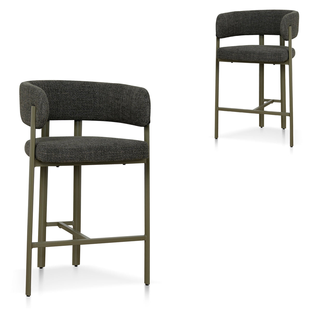Green Barstool - Kaitoke Green (Set of 2)