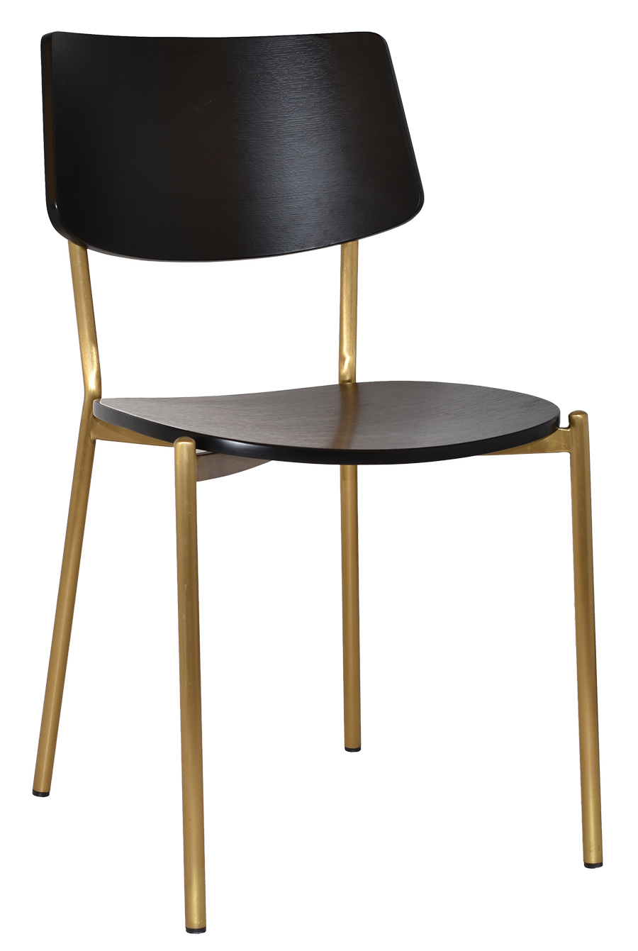 Chair Texas Brass - Black (Back & Seat) — Abode Haven