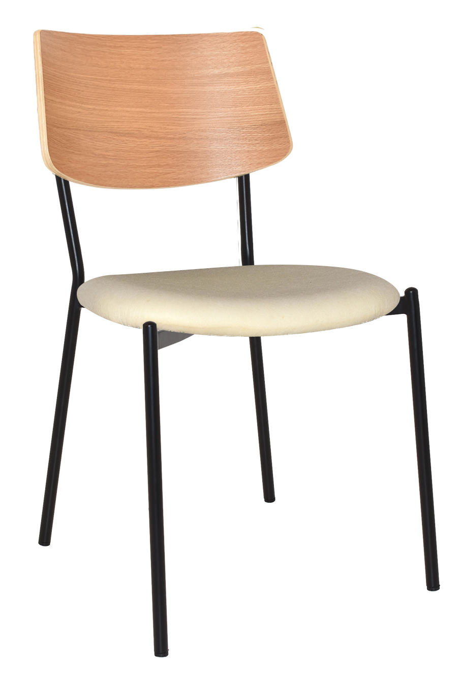 Chair Texas Black - Natural - Unupholstered